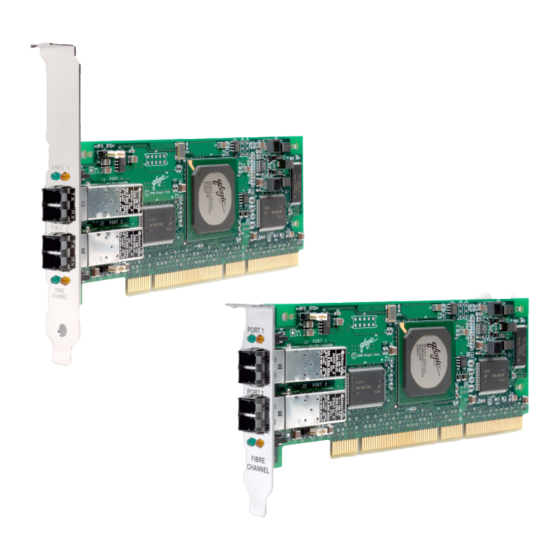 QLOGIC SANBLADE QLA2342 SPECIFICATIONS Pdf Download | ManualsLib