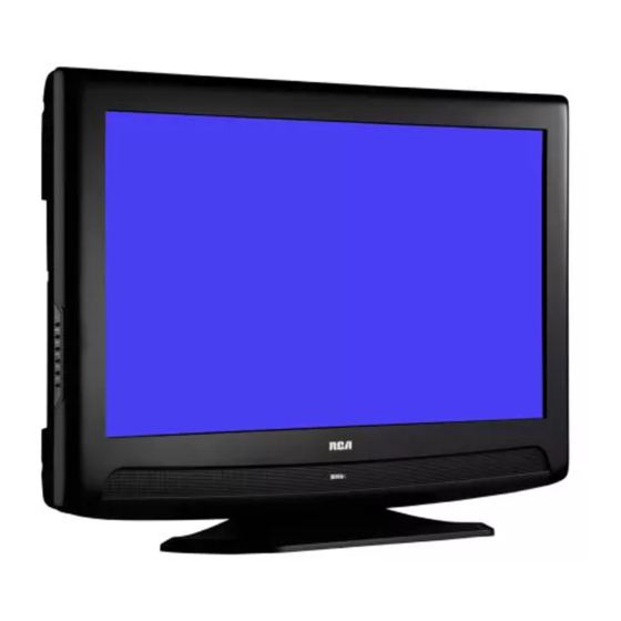 RCA L26HD41 SPECIFICATIONS Pdf Download | ManualsLib