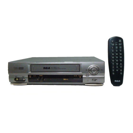 RCA VR552 USER MANUAL Pdf Download | ManualsLib
