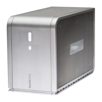 SIMPLETECH PRO DRIVE FP-UFE/1TB USER MANUAL Pdf Download | ManualsLib