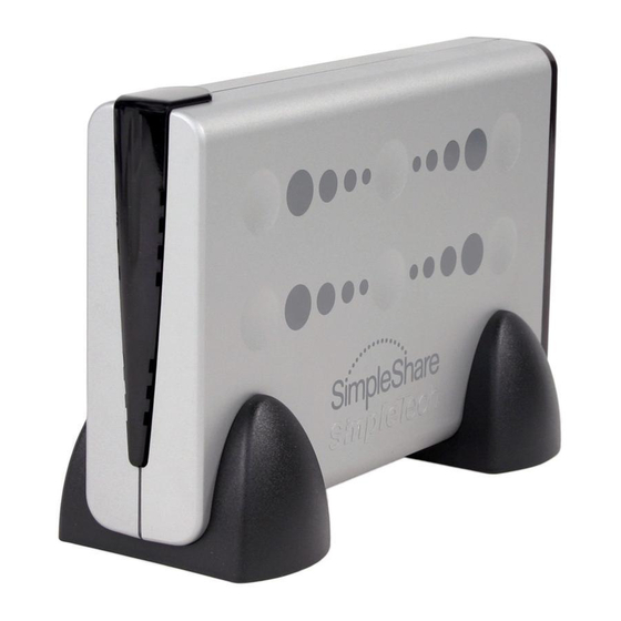 SIMPLETECH SIMPLESHARE STI-NAS/160 QUICK START MANUAL Pdf Download ...