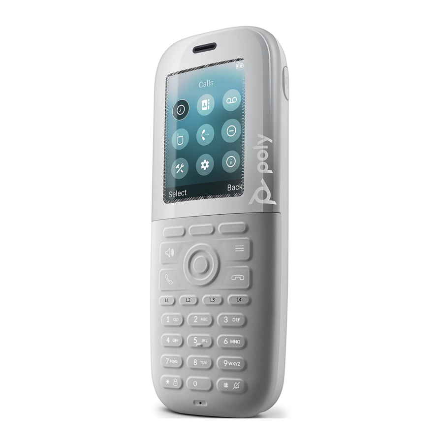 Poly Rove 40 DECT - Cordless Phone User Guide | ManualsLib