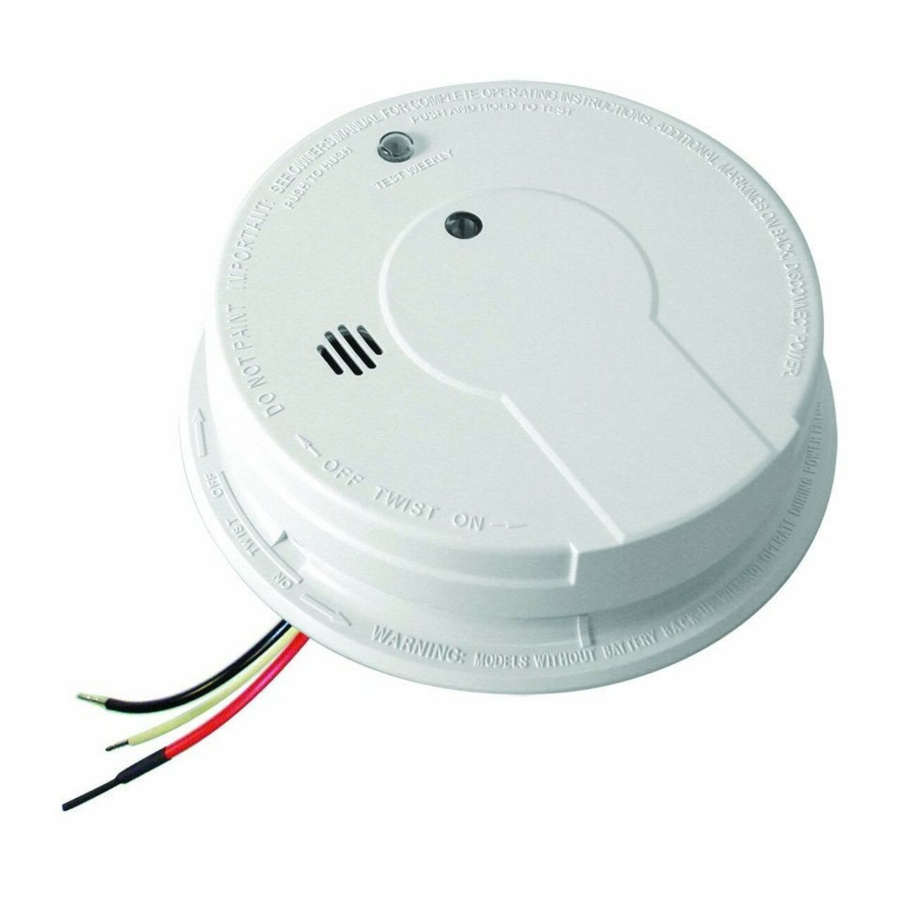 Kidde i12040A; i12080A - Smoke Alarm Manual | ManualsLib