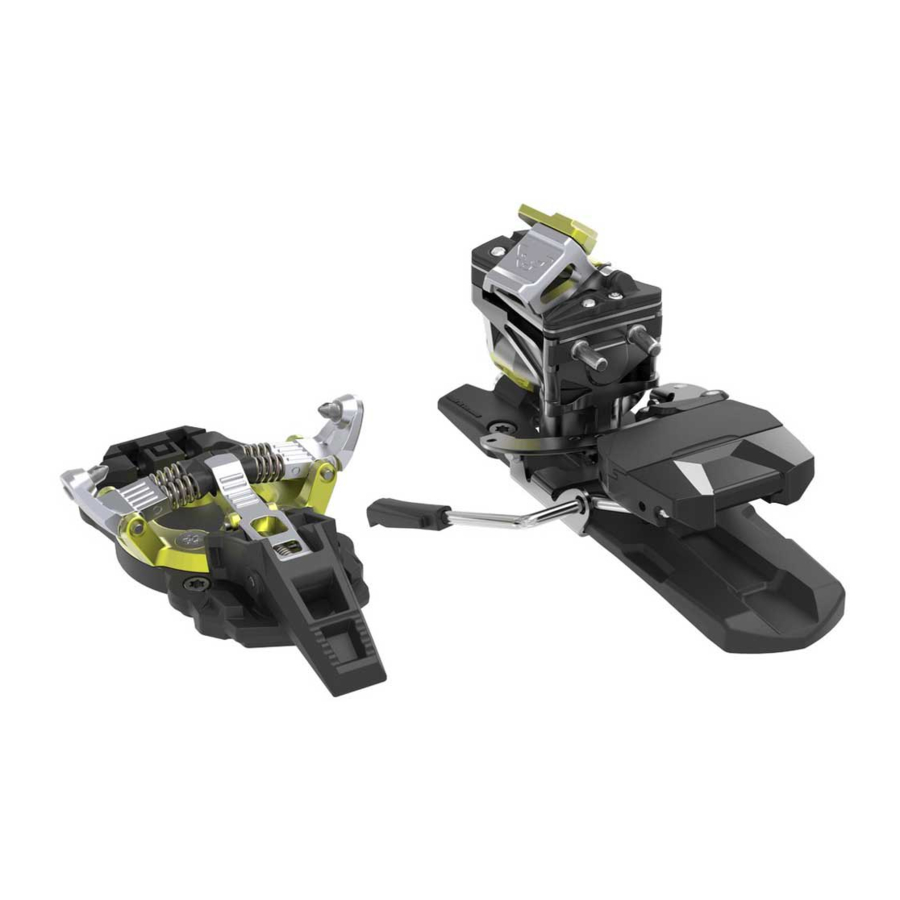 Dynafit ST ROTATION 7 - Ski Touring Binding Quick Guide | ManualsLib