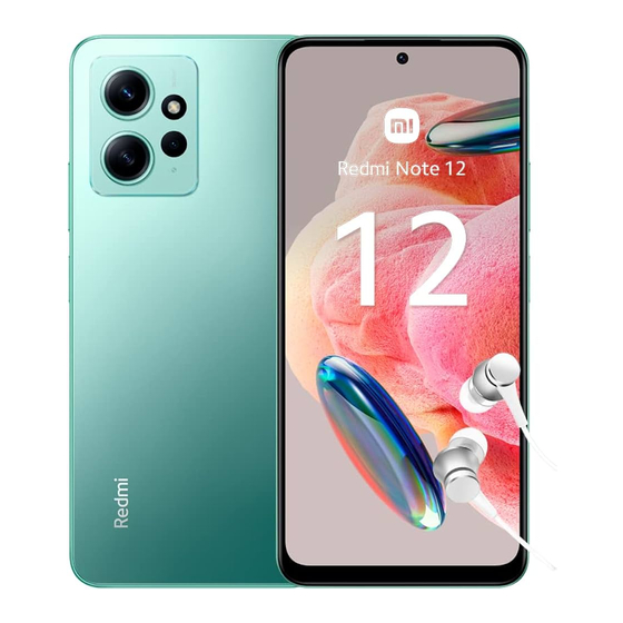 XIAOMI REDMI NOTE 12 QUICK START MANUAL Pdf Download | ManualsLib