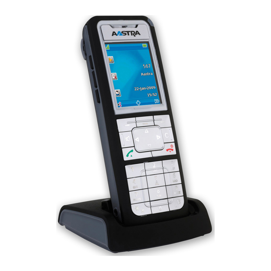 Aastra 622d - DECT Phone Manual | ManualsLib