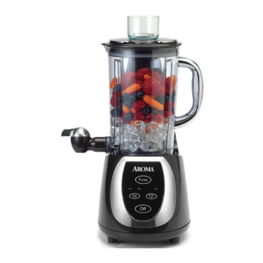 Aroma ABD-520BD - 600 Series Professional Blender Manual | ManualsLib