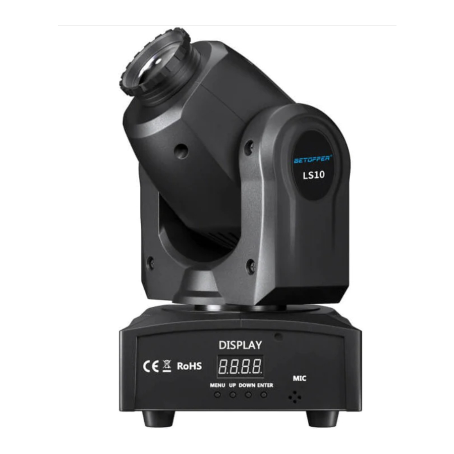 BETOPPER Spot Light LS10 - Spot Moving Head Lights 10W 8 GOBO 8 Colors ...
