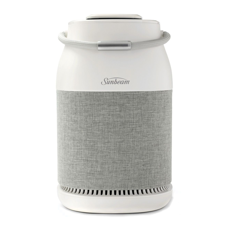 Sunbeam Fresh Protect SAP1000WH - Air Purifier Manual | ManualsLib
