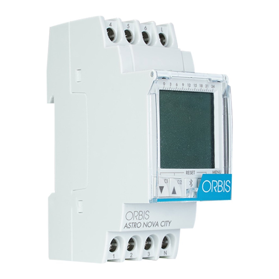 Orbis ASTRO NOVA CITY - Digital Astronomical Timer Manual | ManualsLib