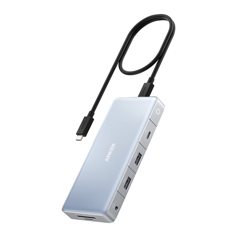 Anker 575 - 5 Series USB-C Hub Manual | ManualsLib