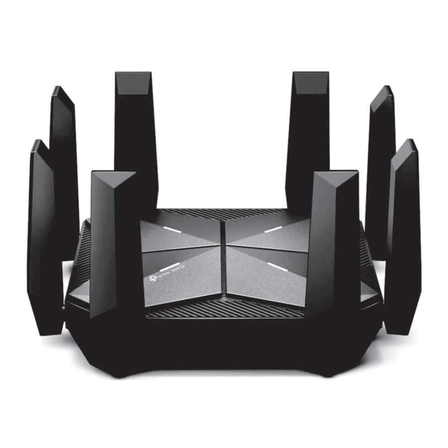 TP-Link Archer AXE300 - Quad-Band Wi-Fi 6E Router Quick Guide | ManualsLib