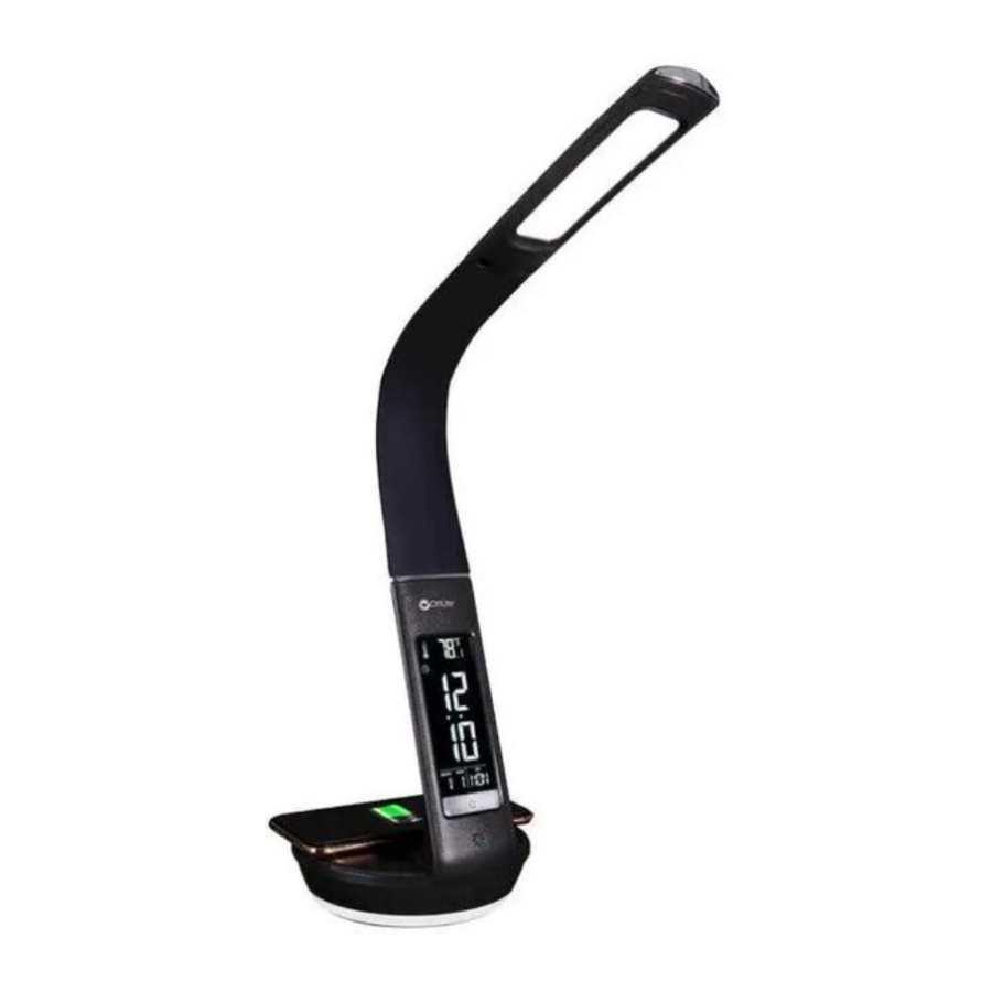 OttLite B22FS - Wireless Charging LED Lamp. Colour Changing Base Manual ...