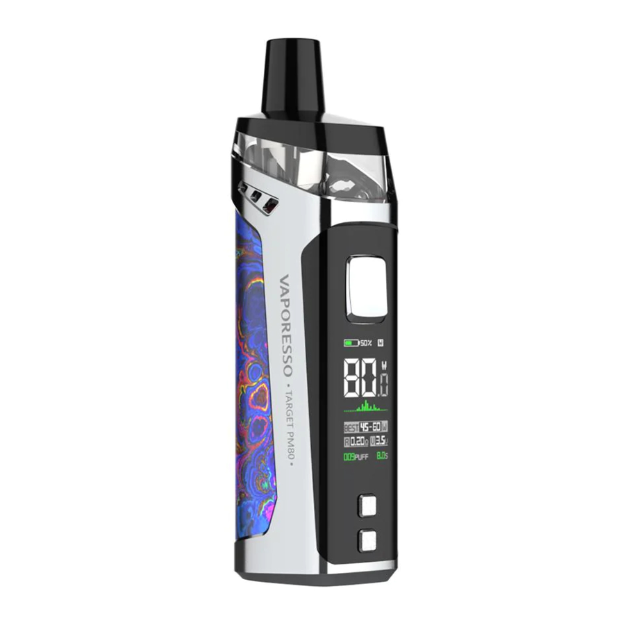 Vaporesso TARGET PM80 - Vape Kit Manual | ManualsLib
