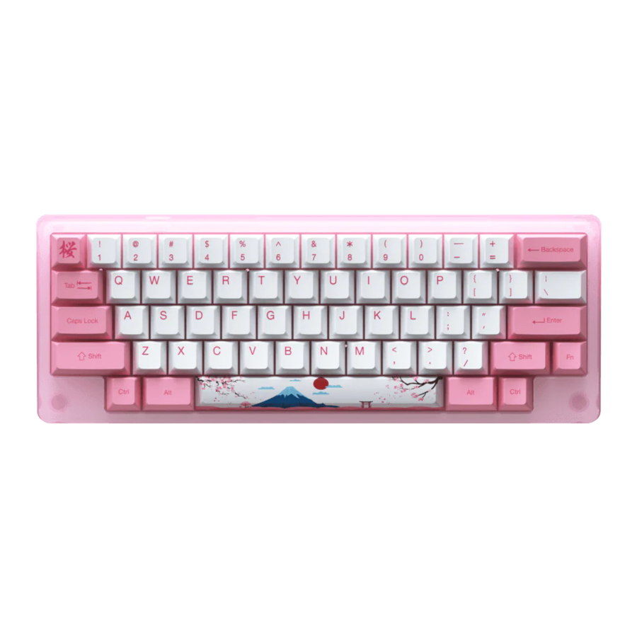 Akko ACRYLIC59 - Mechanical Keyboard Manual | ManualsLib