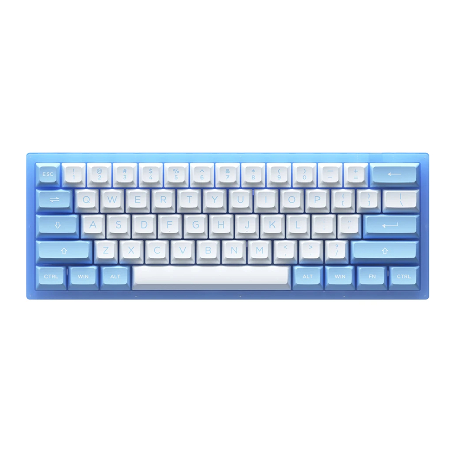 Akko ACRYLIC61 - Mechanical Keyboard Manual | ManualsLib