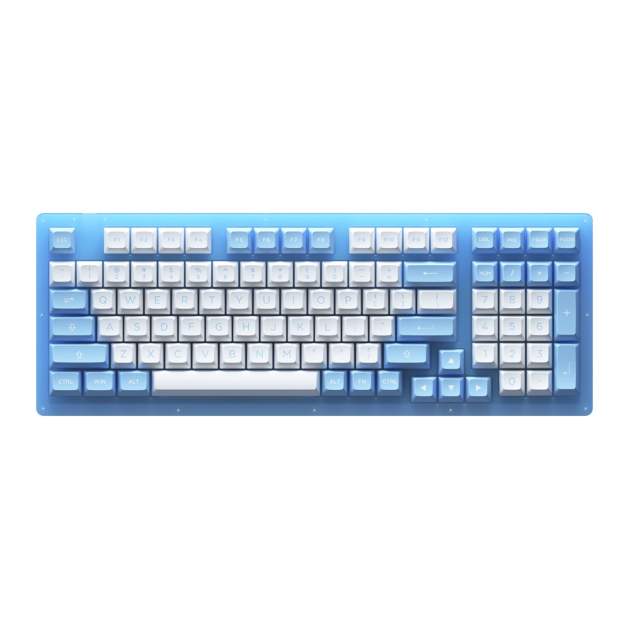 Akko ACRYLIC98 - Mechanical Keyboard Manual | ManualsLib