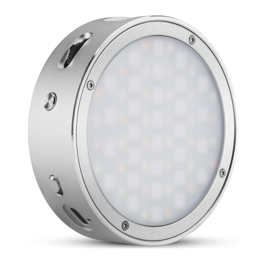 Godox R1 - Round RGB Mini Creative Light Manual | ManualsLib