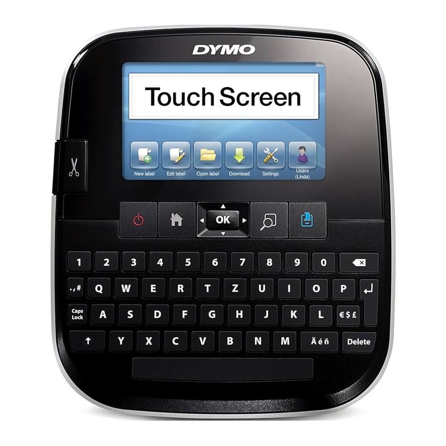 Dymo LabelManager 500TS - Multifunctional Touchscreen Label Maker ...