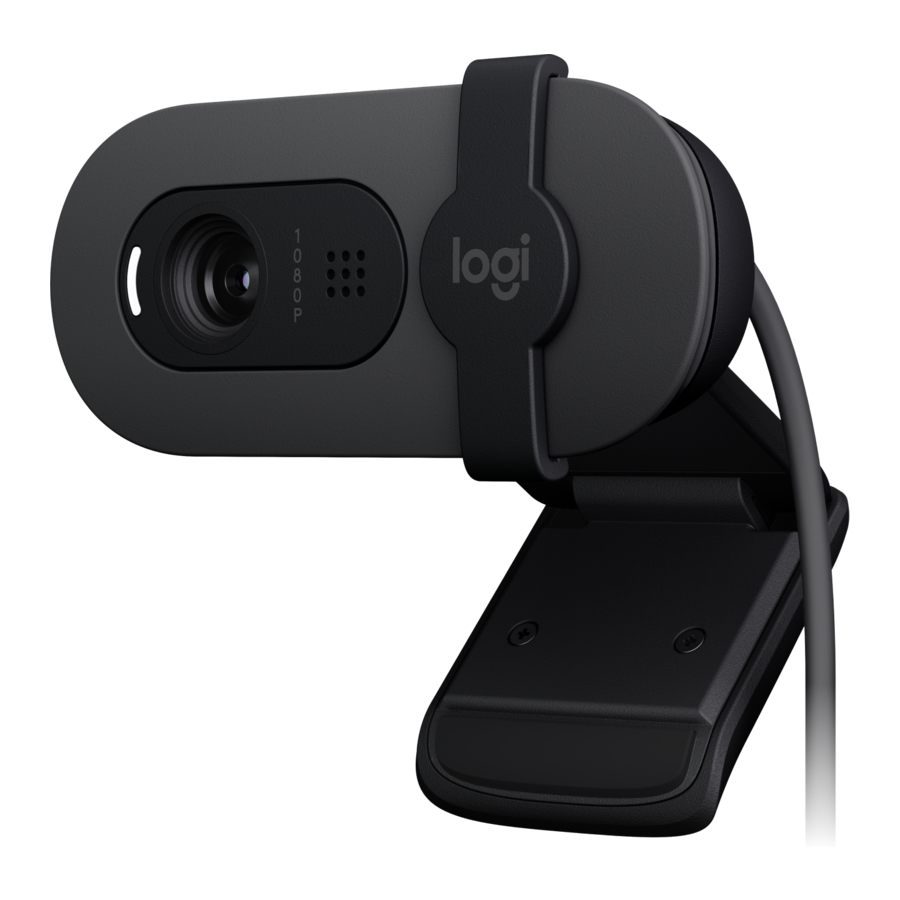 Logitech BRIO 105 - Full HD 1080p Business Webcam Manual | ManualsLib