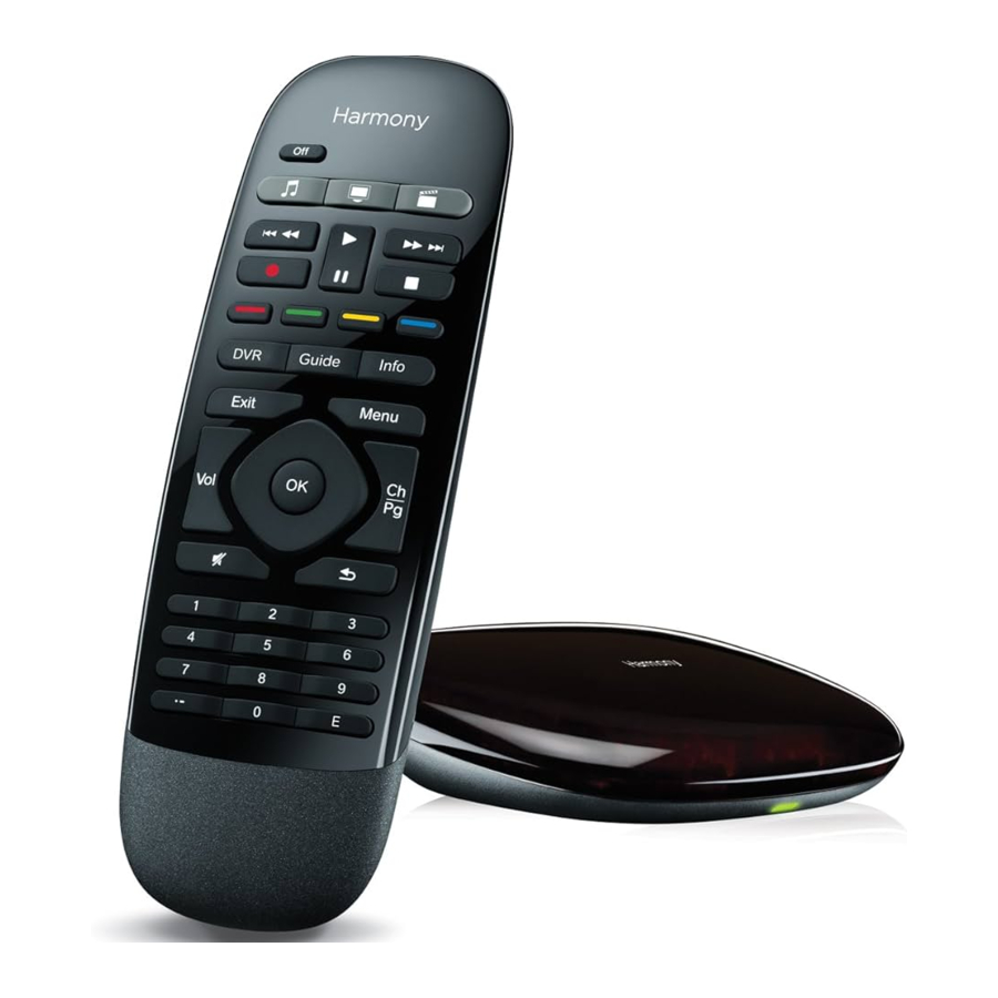 Logitech Harmony Smart Control Manual | ManualsLib