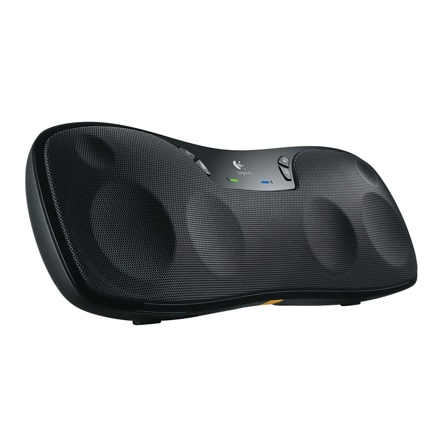Logitech Wireless Boombox - Wireless Speaker Quick Start Manual | ManualsLib