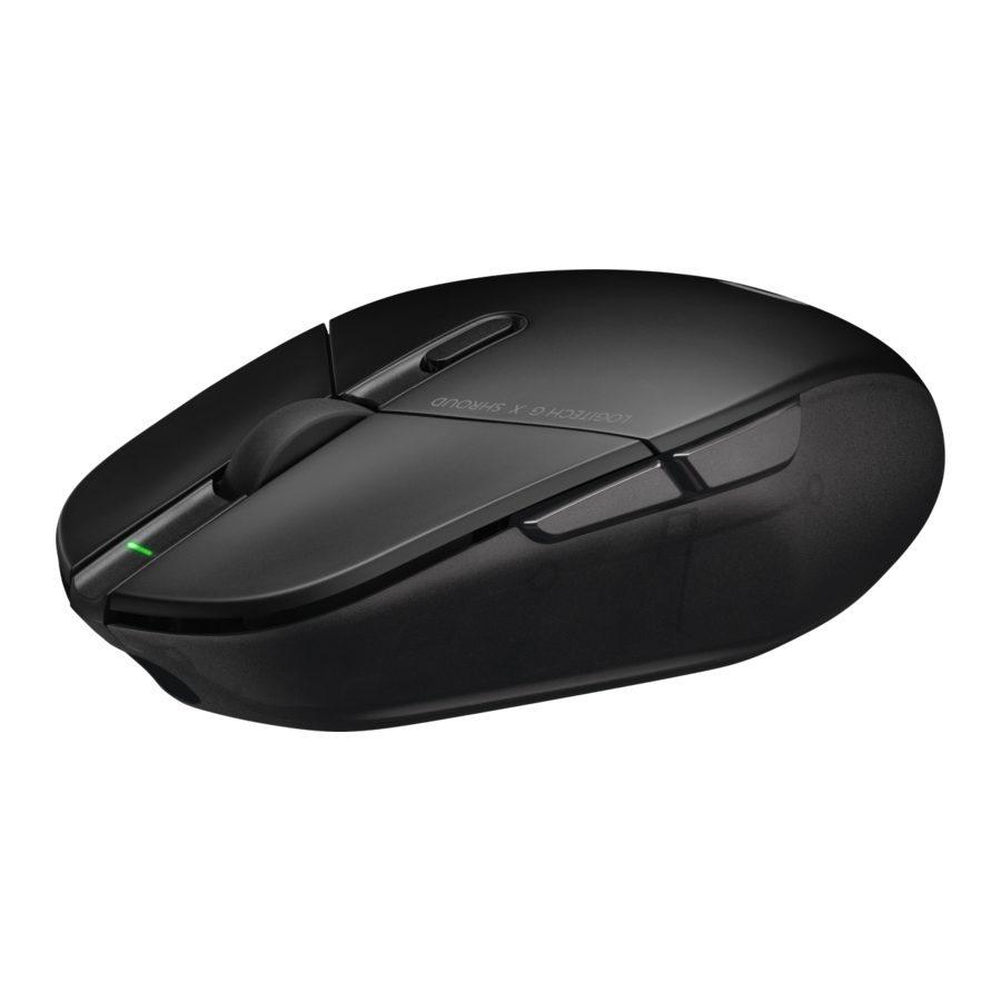 Logitech G303 - Wireless Gaming Mouse Setup Guide | ManualsLib