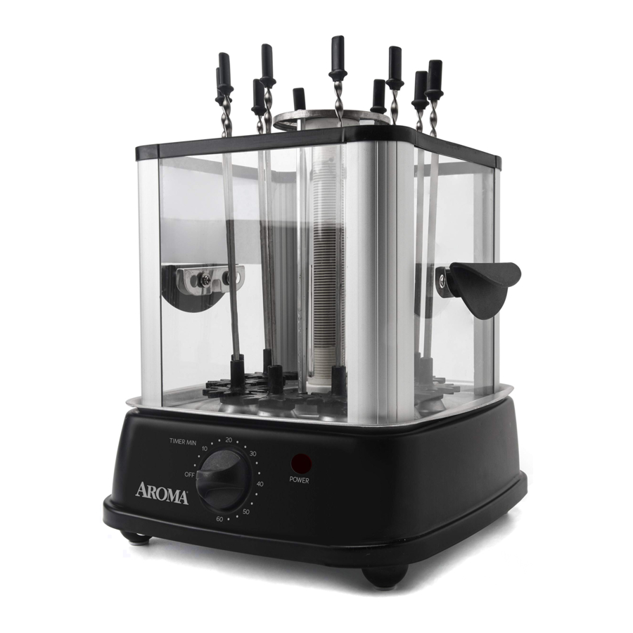 Aroma ABT-106 - Kabob Grill Manual | ManualsLib