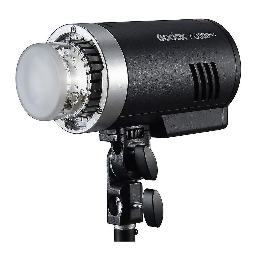 Godox AD300Pro - Outdoor Flash Manual | ManualsLib