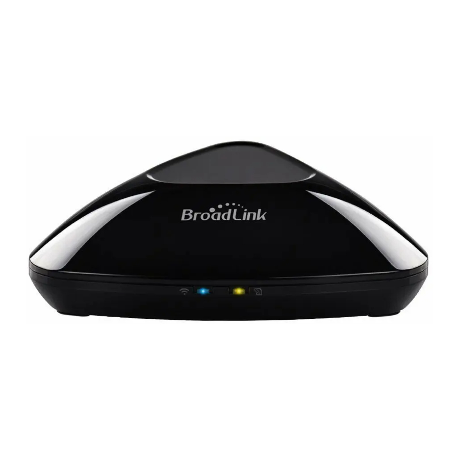 Broadlink RM Pro+ - Universal Remote Manual | ManualsLib