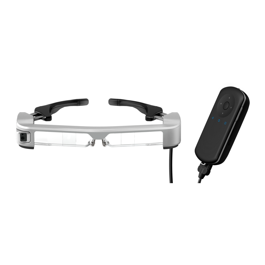 Epson Moverio BT-350 - Smart Glasses for Hands-Free Visual Manual ...