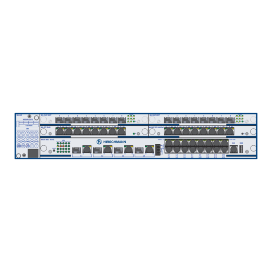 HIRSCHMANN MACH4000 SERIES USER MANUAL Pdf Download | ManualsLib