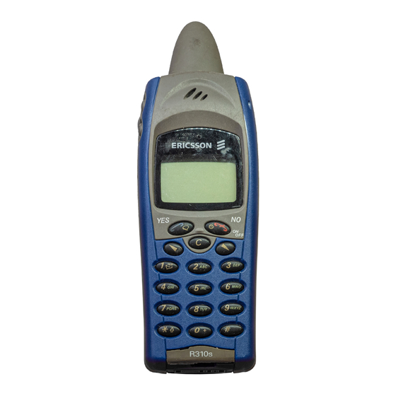 ERICSSON R310S USER MANUAL Pdf Download | ManualsLib