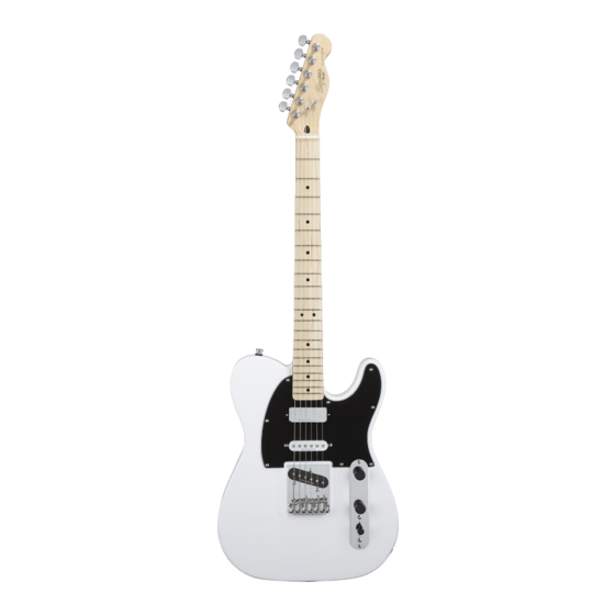 SQUIER VINTAGE MODIFIED SSH TELE SPECIFICATIONS Pdf Download | ManualsLib