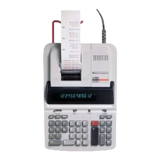 TEXAS INSTRUMENTS TI-5660 MANUAL BOOK Pdf Download | ManualsLib