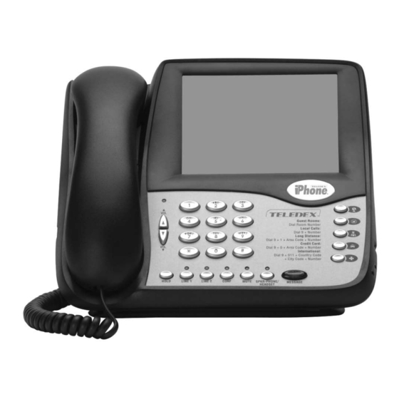 TELEDEX IPHONE HD6105S USER MANUAL Pdf Download | ManualsLib