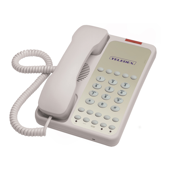 TELEDEX OPAL SERIES 1010S USER MANUAL Pdf Download | ManualsLib
