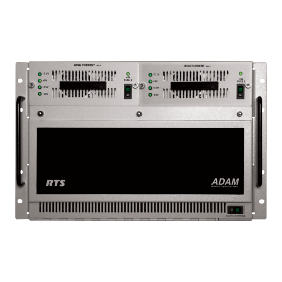 RTS MC-ADAM SYSTEM INSTALLATION MANUAL Pdf Download | ManualsLib