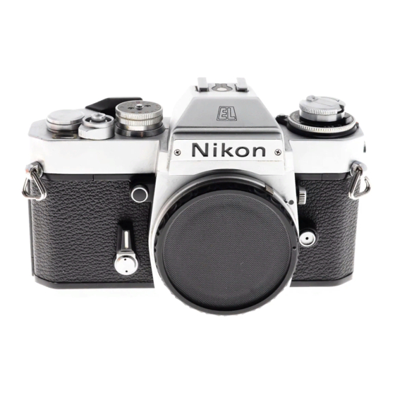 NIKON EL2 INSTRUCTION MANUAL Pdf Download | ManualsLib