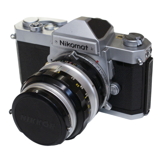 NIKON NIKOMAT (NIKKORMAT) FS MANUAL Pdf Download | ManualsLib