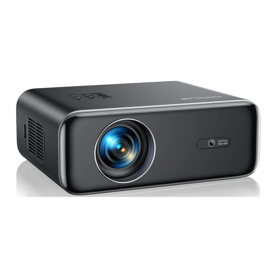 Wimius P62 - Video Projector Manual | ManualsLib