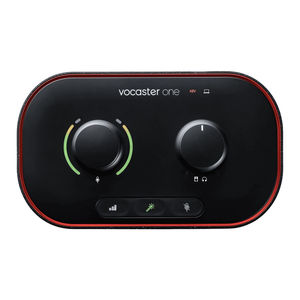 Focusrite Vocaster One - USB Audio Interface for Solo Podcasts Manual ...