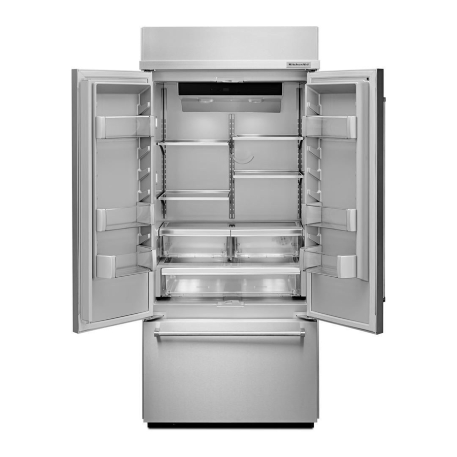 KitchenAid KBFN506ESS - 20.8 Cu. Ft. 36" Width Built In Stainless Steel ...