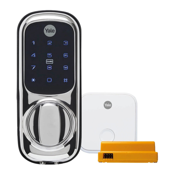 YALE KEYLESS CONNECTED USER MANUAL Pdf Download | ManualsLib