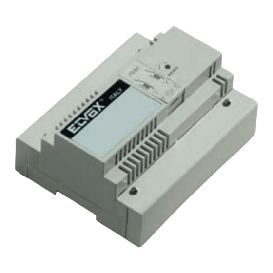 ELVOX VIMAR 0831 INSTALLER'S MANUAL Pdf Download | ManualsLib