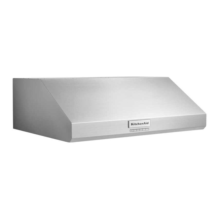 KitchenAid KVUC600KSS - 30" 585 CFM Motor Class Commercial-Style Under ...
