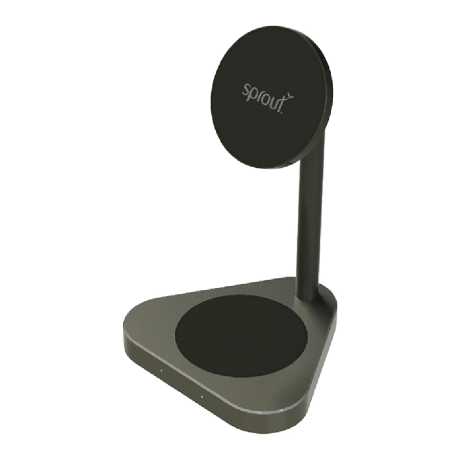 SPROUT Magnetic - 2-in-1 Wireless Charging Stand Manual | ManualsLib