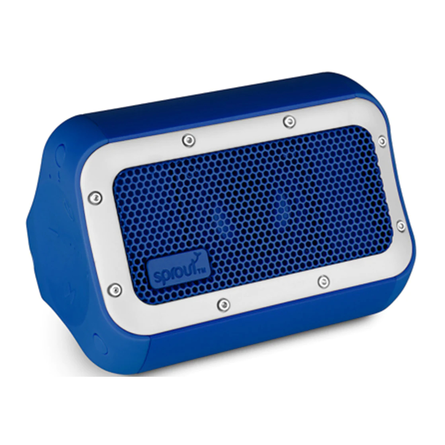 SPROUT Nomad Trek+ - Bluetooth Speaker Manual | ManualsLib