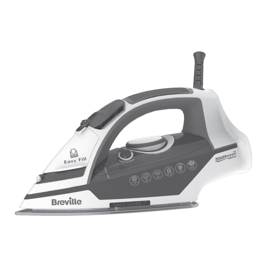Breville Power Steam VIN359 - 2400W Steam Iron Manual | ManualsLib
