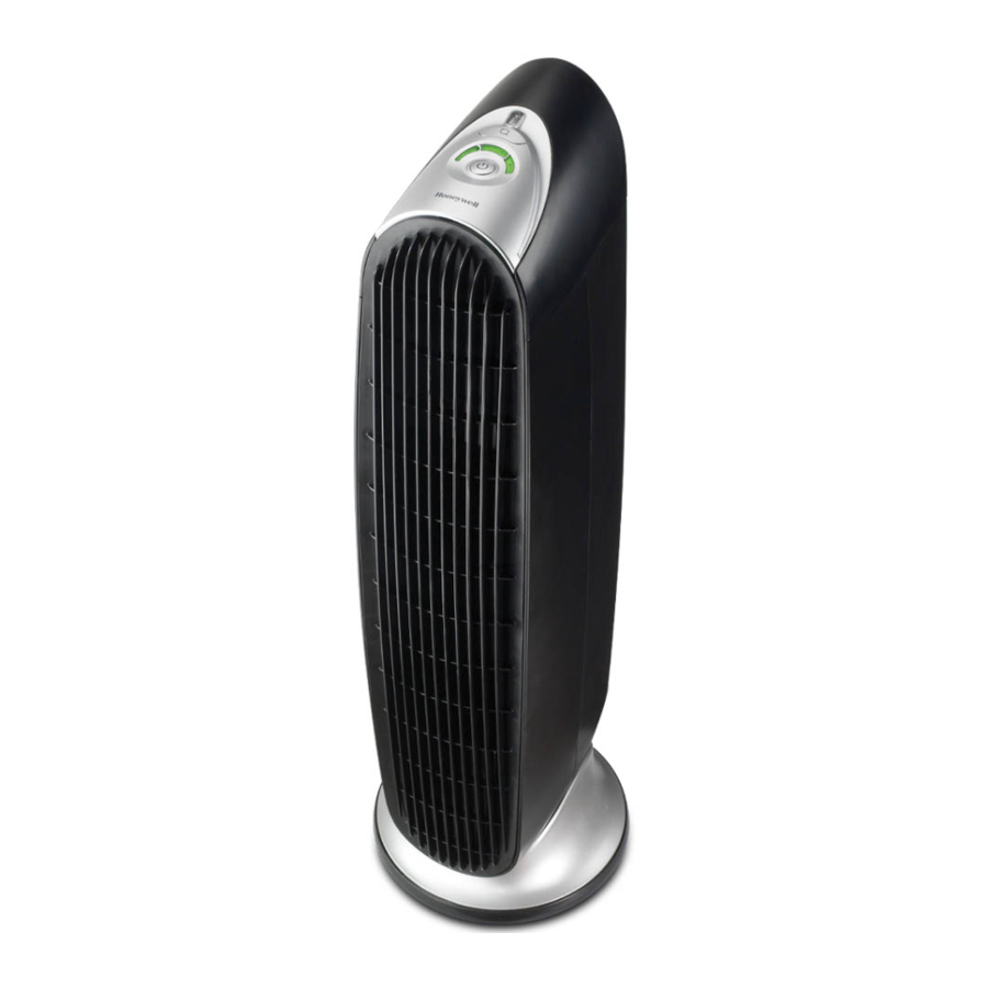 Honeywell HFD-120, HFD-120-Q - IFD Tower Air Purifier Manual | ManualsLib